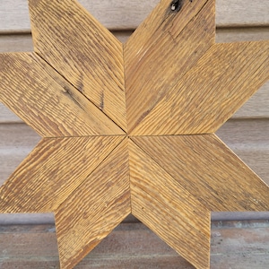 Barn Wood Star, Reclaimed Wood Star, Farmhouse Decor, Wooden Star, Wall ...