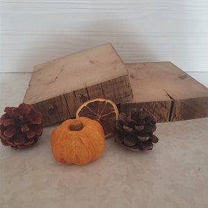 Small Reclaimed Wood Block Riser, Wedding Displays, Centerpieces ...