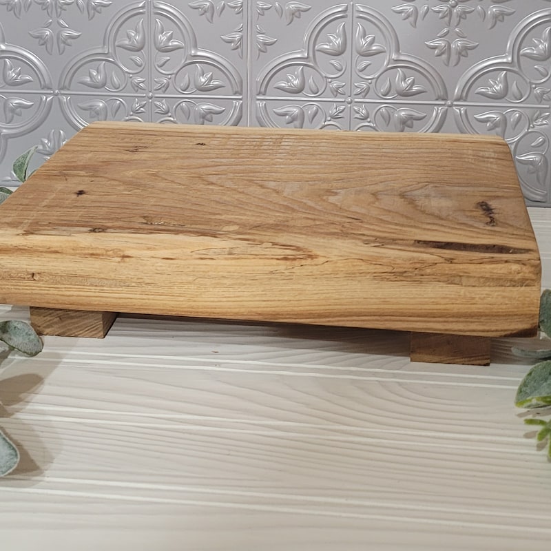 Live Edge Wood Riser - Etsy