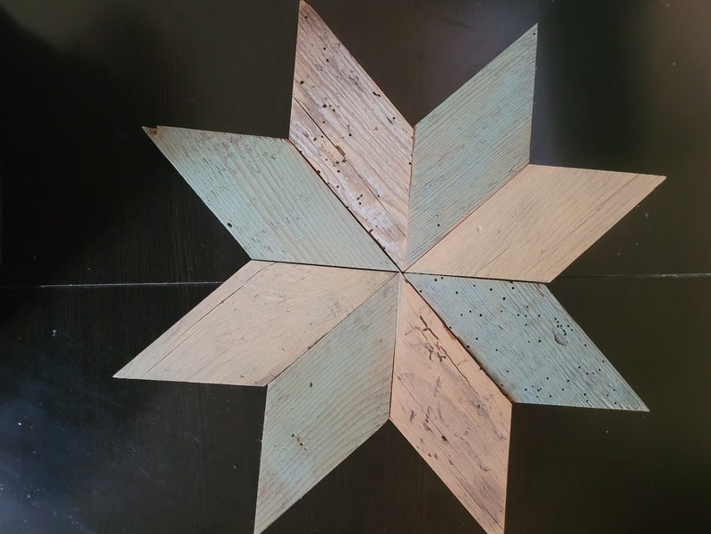 Rustic Reclaimed Barn Wood Star Rustic Farmhouse Decor - Etsy