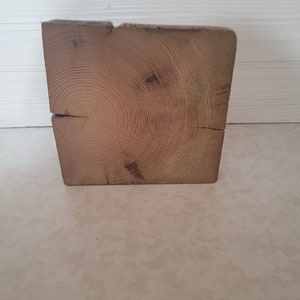 Small Reclaimed Wood Block Riser, Wedding Displays, Centerpieces ...