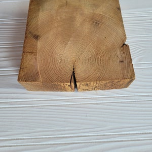 Small Reclaimed Wood Block Riser, Wedding Displays, Centerpieces ...