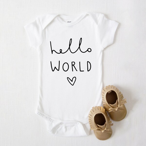 Hello World Art - Etsy