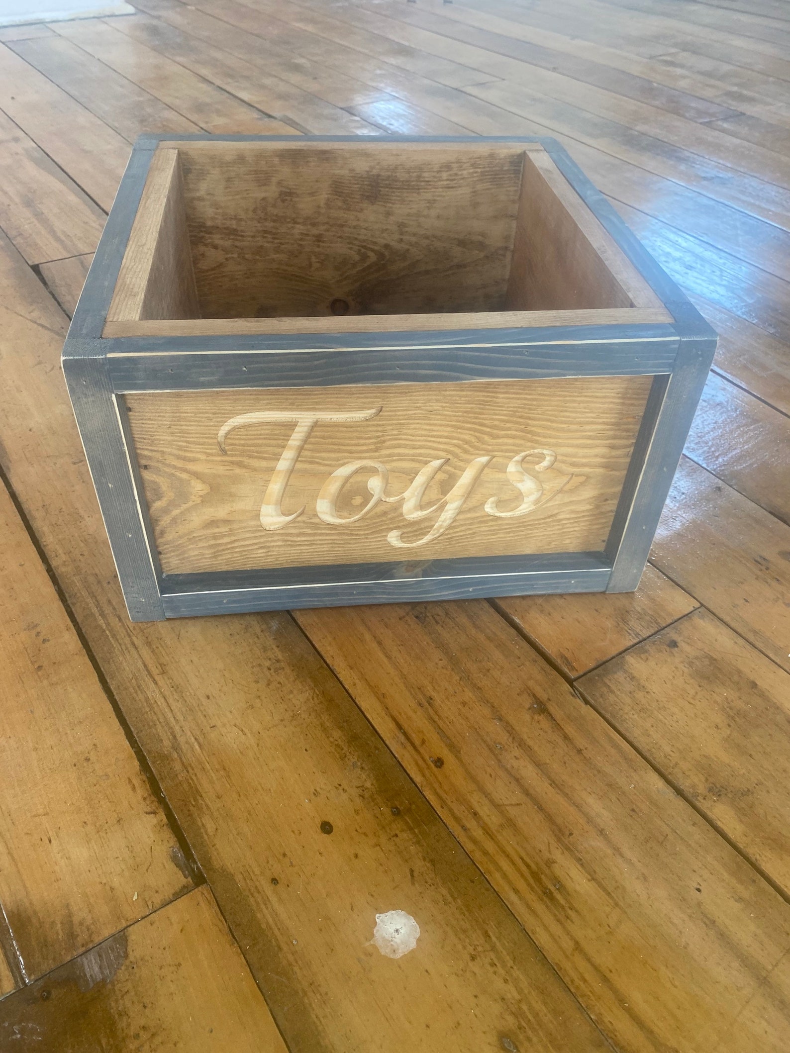 Dog Toy Box Personalized Dog Toy Storage Dog Toy Bin Dogs - Etsy