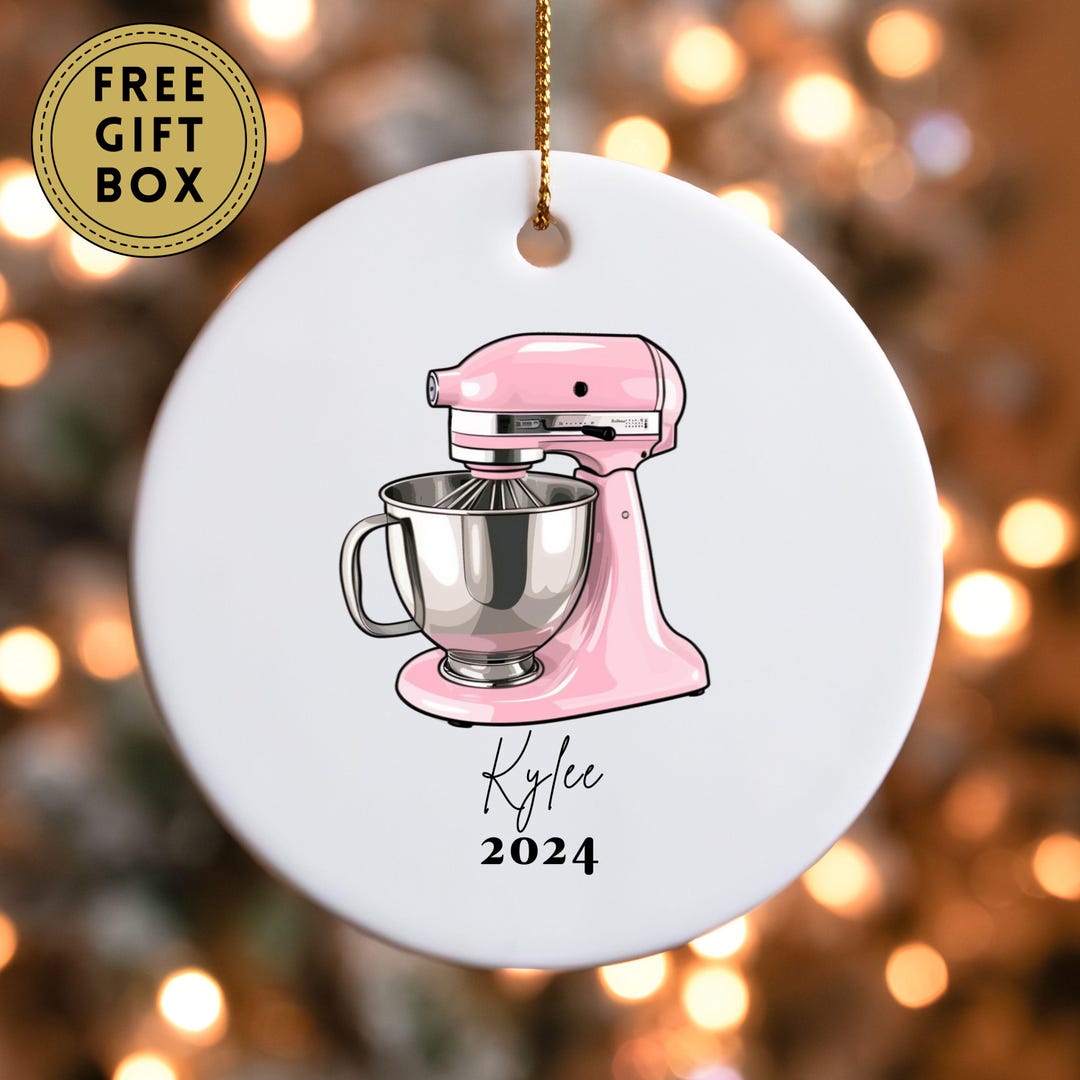 Personalized Baking Ornament, Custom Christmas Ornament, Gift for Baker ...