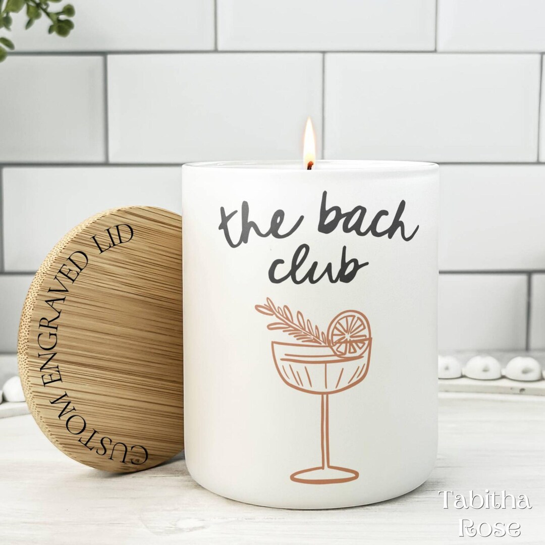 Bachelorette Party Candle, Bach Club Soy Candle, Hand Poured Candle ...