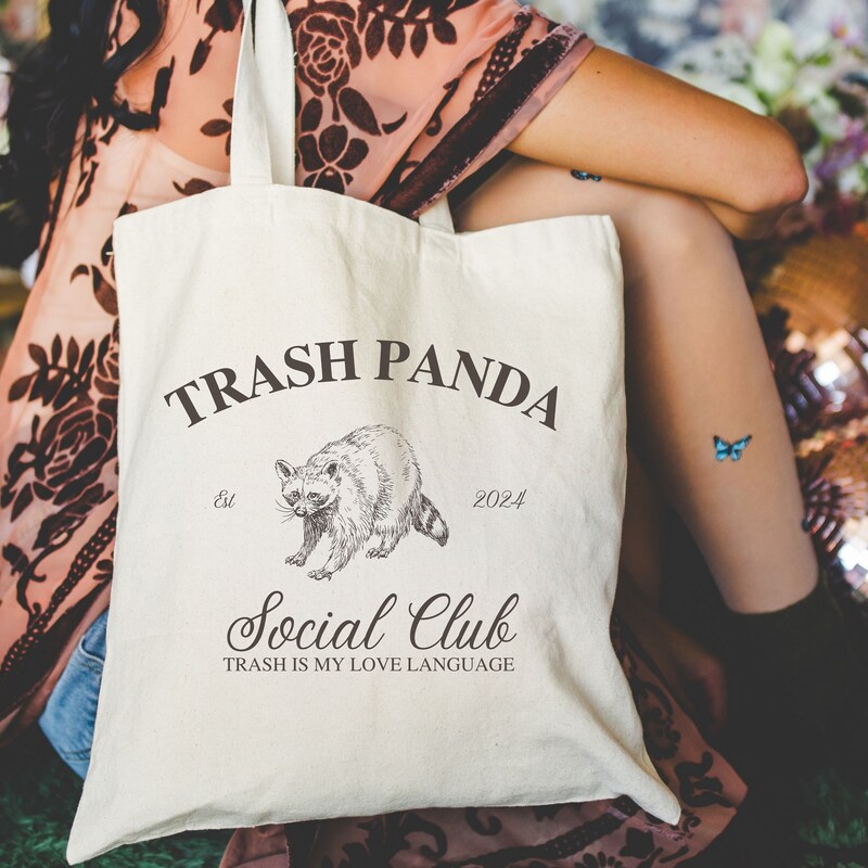 Panda Tote Bag - Etsy