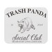 Raccoon Mouse Pad, Trash Panda Social Club Raccoon, Funny Racoon Decor ...