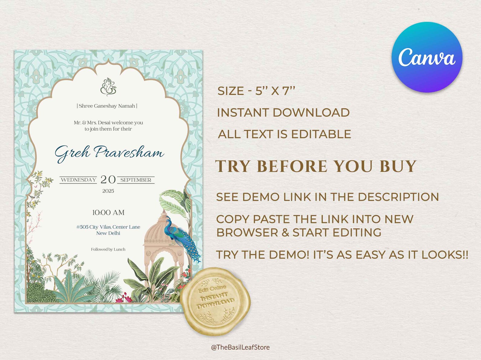 Grah Pravesh Invitation Card as Griha Pravesh Invitation Template ...