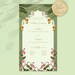 Indian Wedding Invitation Design for Traditional Wedding Pichwai ...
