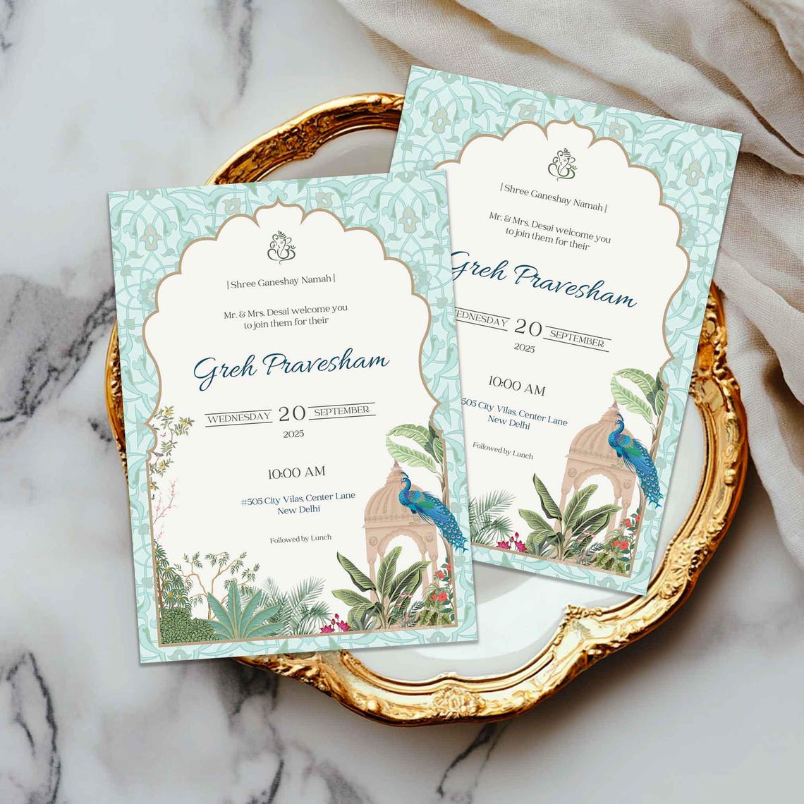 Grah Pravesh Invitation Card as Griha Pravesh Invitation Template ...