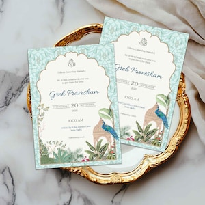 Grah Pravesh Invitation Card as Griha Pravesh Invitation Template ...