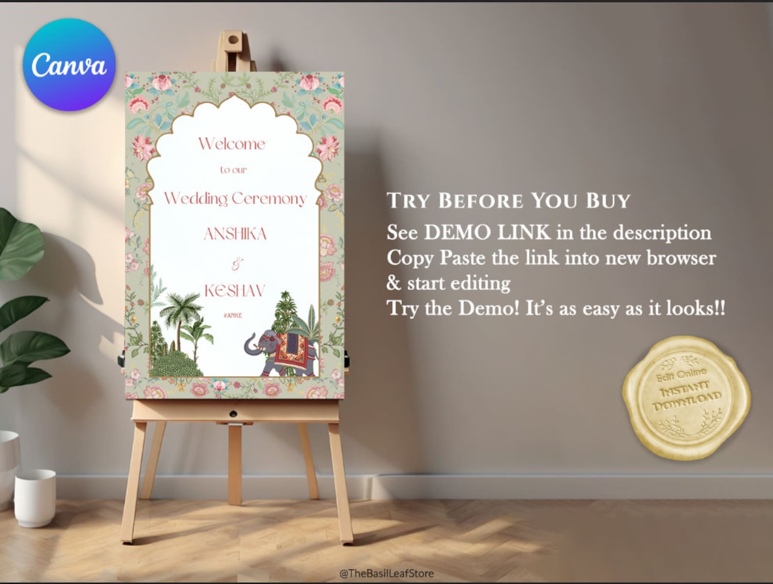 Wedding Welcome Sign Indian Wedding Welcome Board for Traditional ...