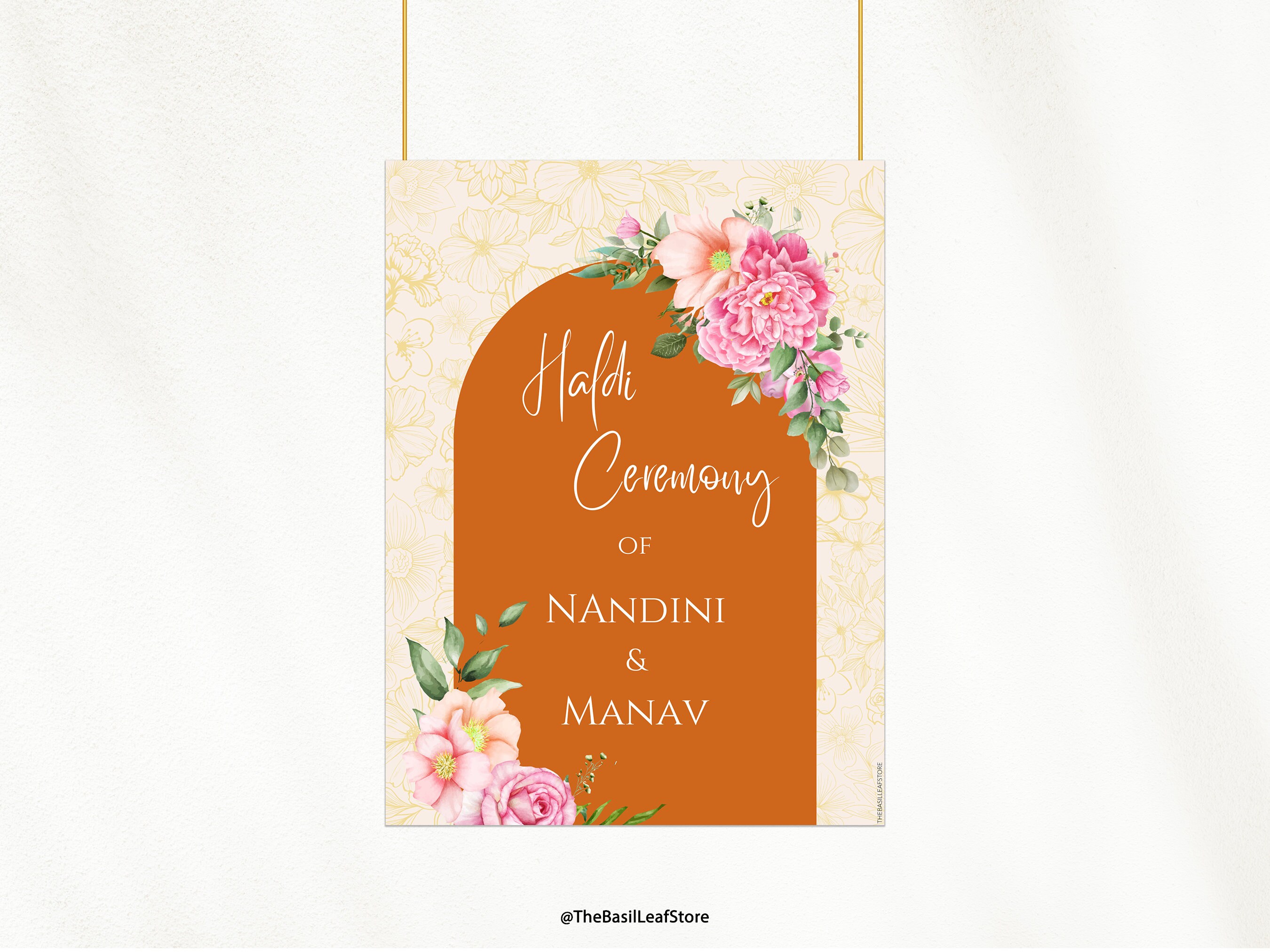 Haldi Welcome Signs for Indian Wedding as Haldi Decor Haldi Welcome ...