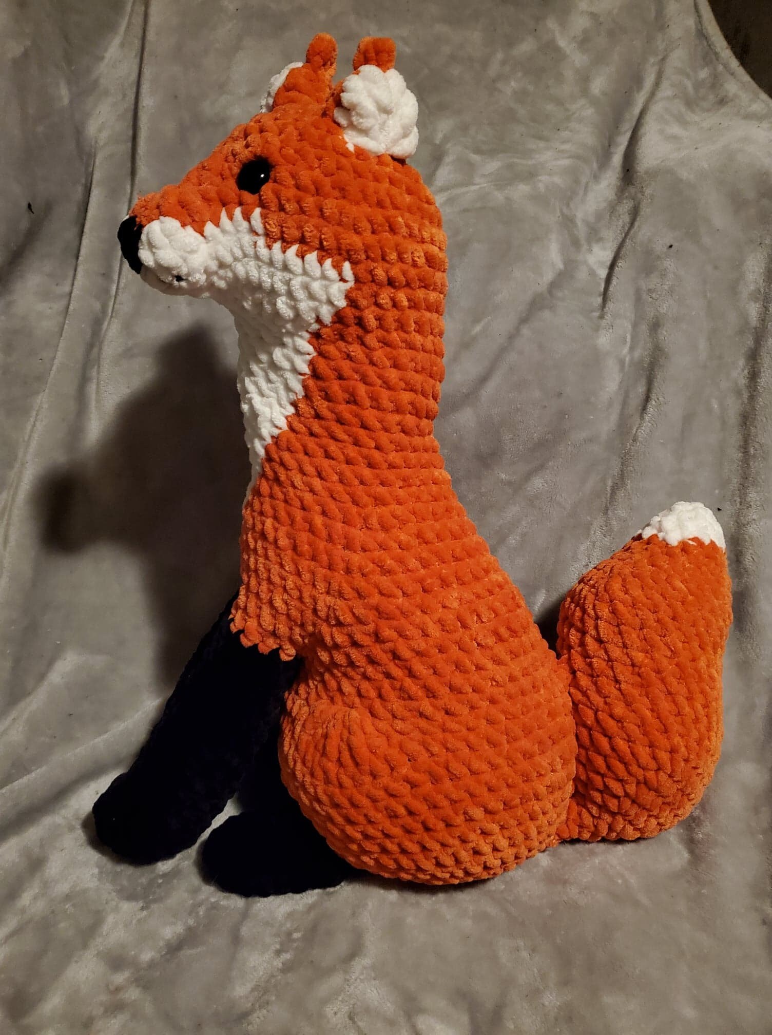 2 Foot Tall Plush Fox - Etsy