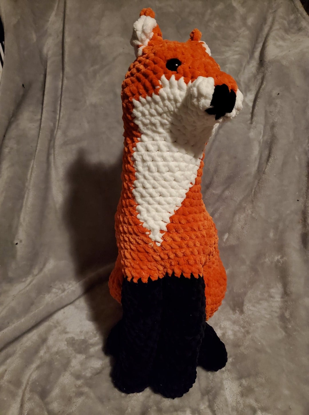 2 Foot Tall Plush Fox - Etsy