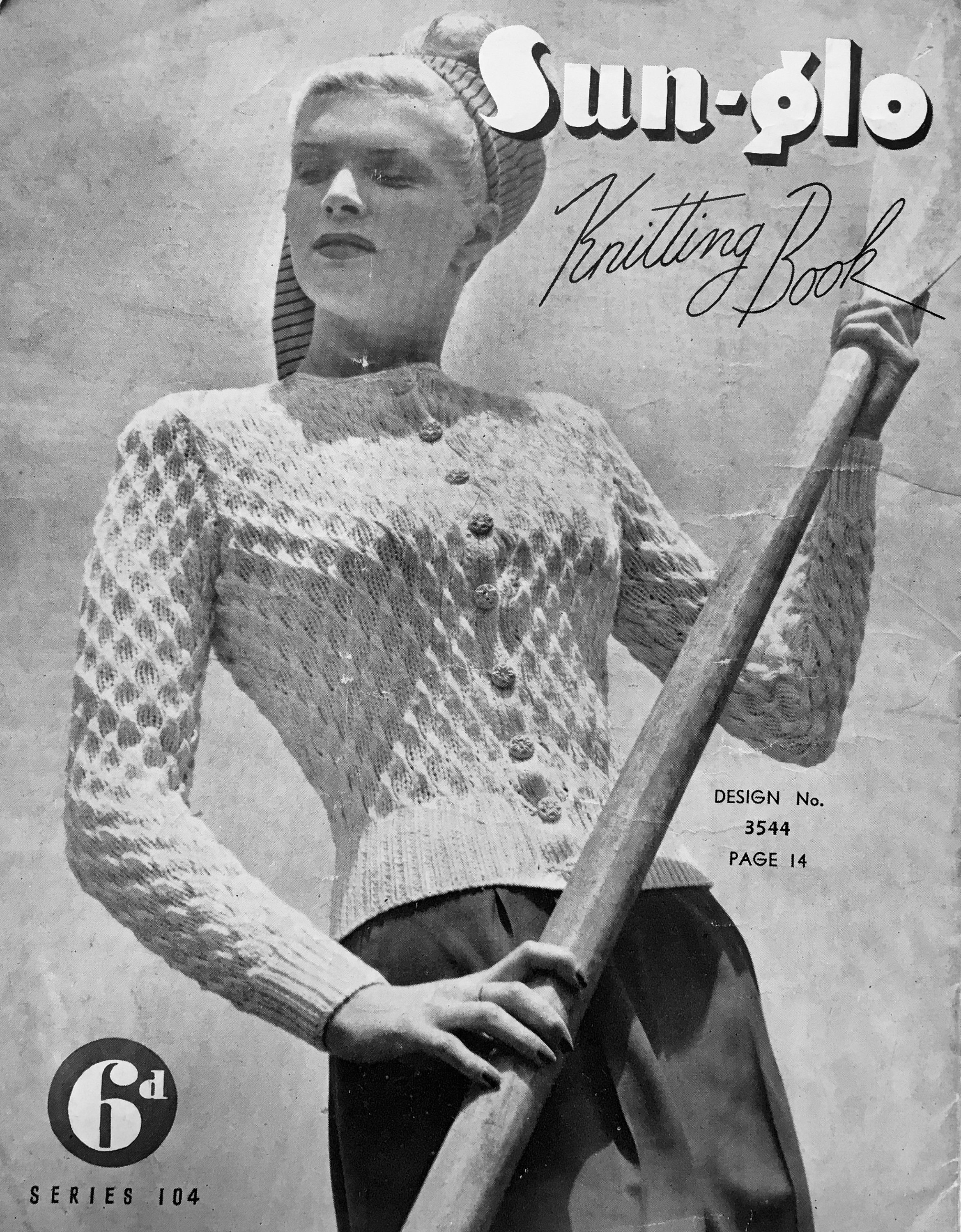 Sun Glo Knitting book series 104 Vintage 1940s Knitting | Etsy