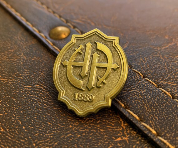 Hotel Hightower Monogram Lapel Pin - Etsy UK