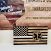 Thin White Line Ems Wooden Flag, Ems Wall Art, EMT Gift, Paramedic Gift ...