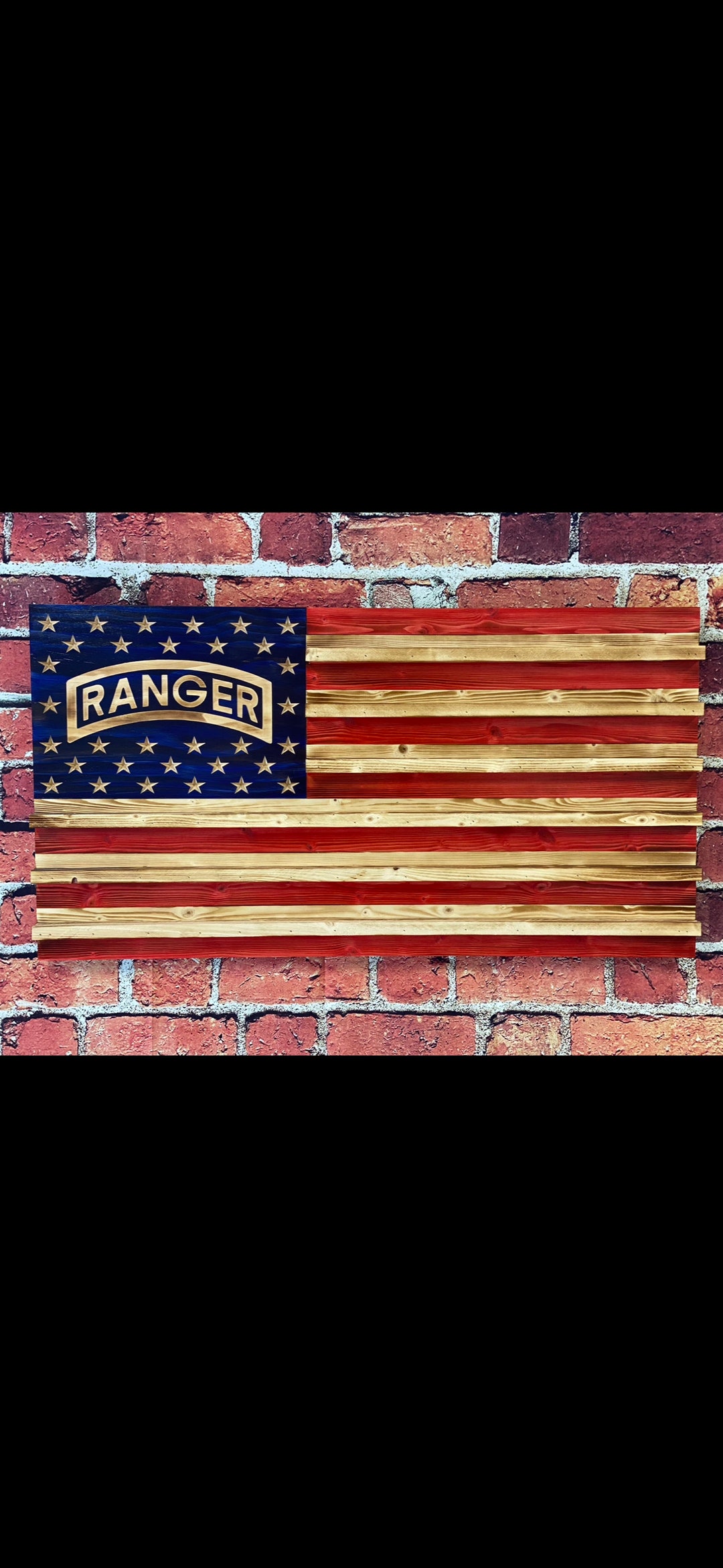 Ranger Challenge Coin Flag - Etsy