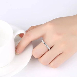 Sparkling 4 Row Crystal Rhinestone Stretch Ring Pack of 2 - Etsy