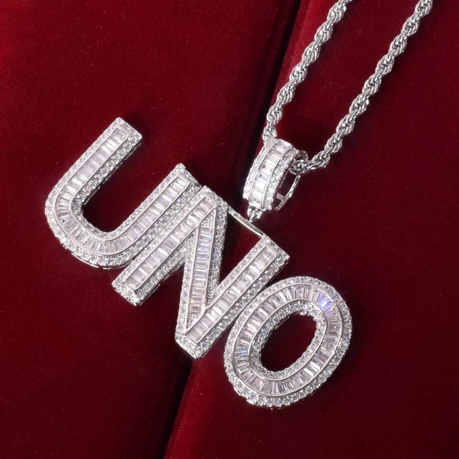 Custom Name Pendant Necklace Hip Hop Custom Pendant Jewelry - Etsy