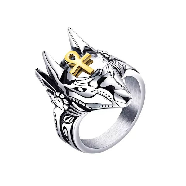 Anubis Ring - Etsy