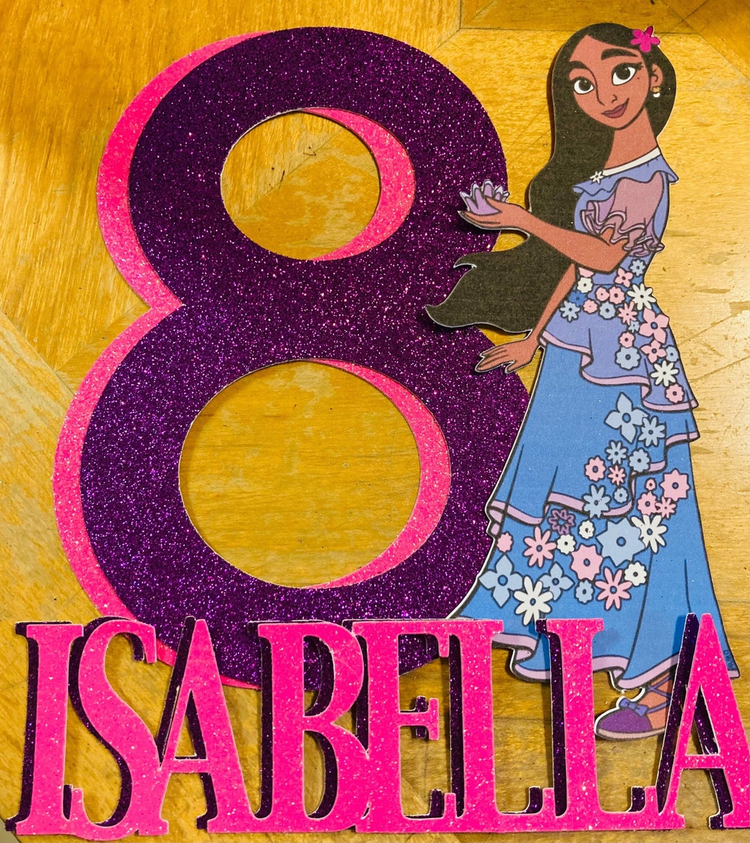 Encanto/Isabella Topper de pastel personalizado - Etsy México