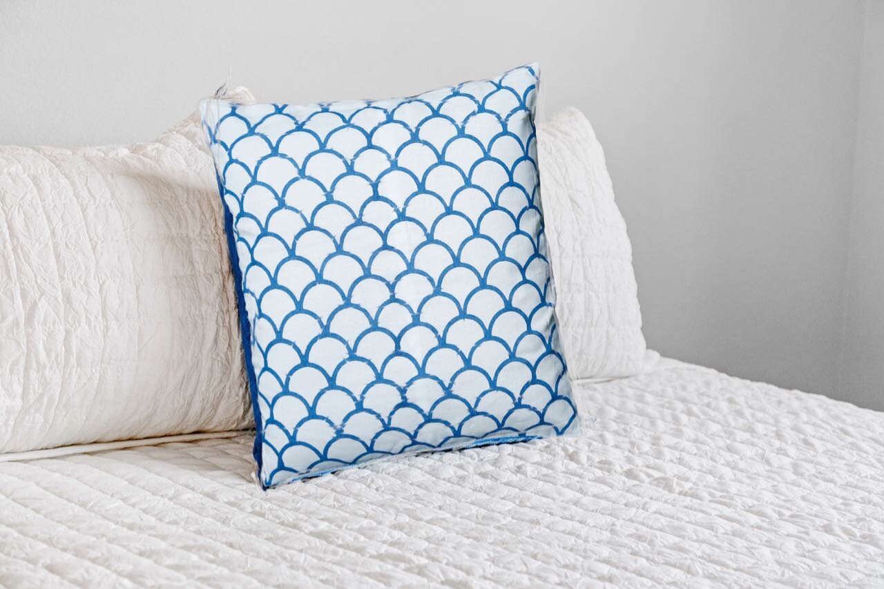 Blue and White Hamptons Style Cushions Covers Set of 4 - Etsy