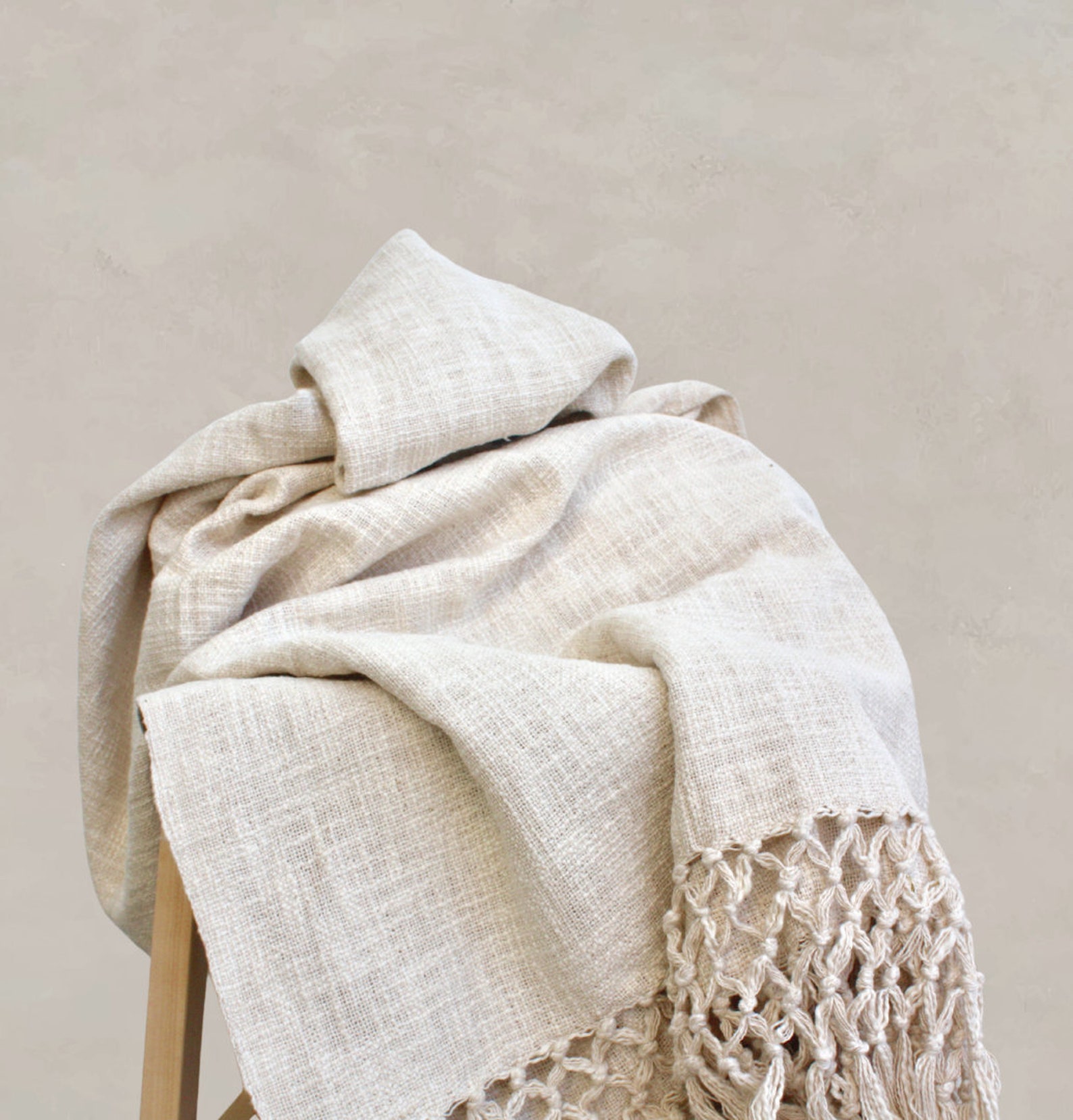 Boho Chic Sofa/couch/ Bed Throw | Weighted Heavy Throw Blanket | Lounge ...