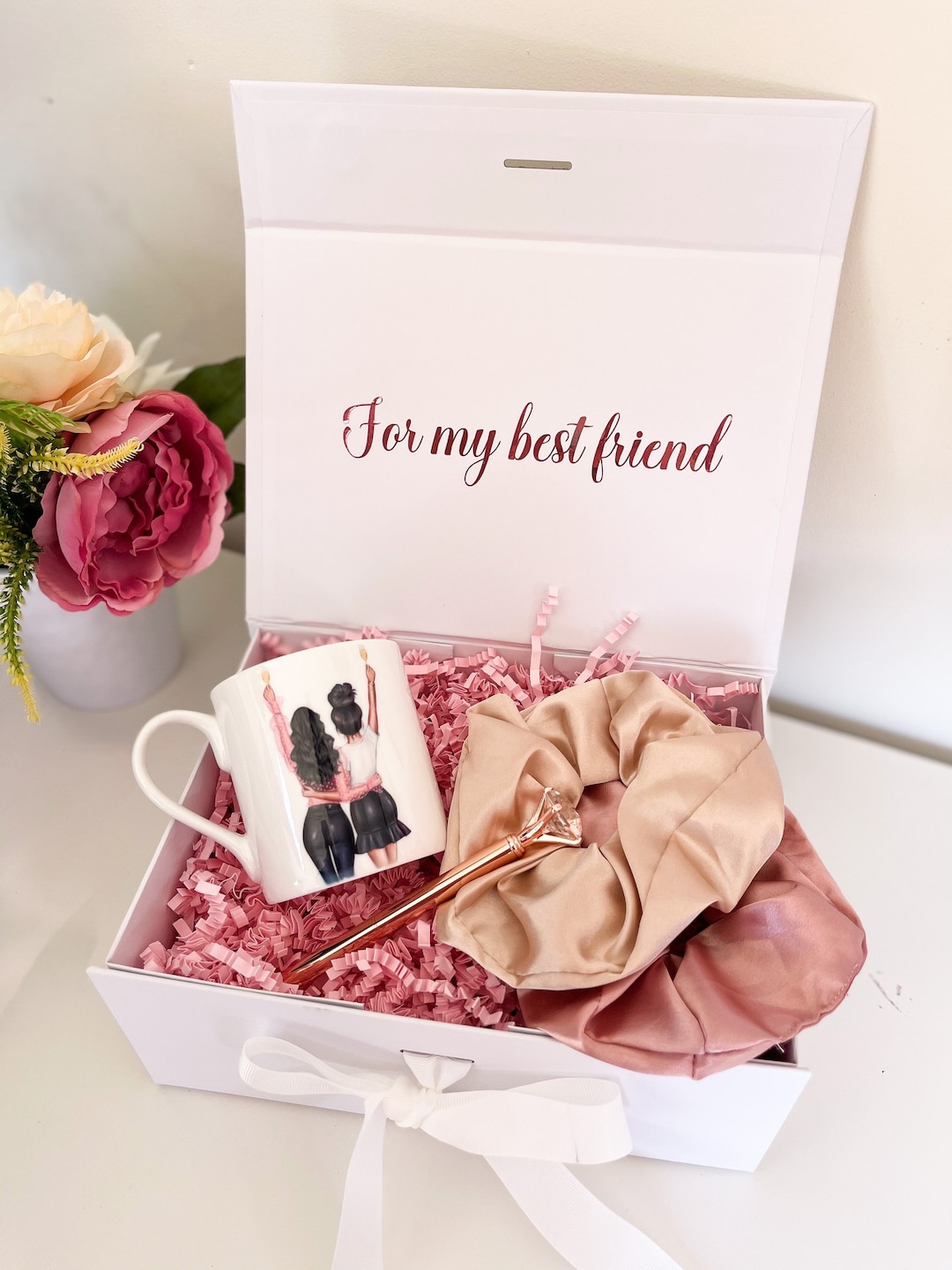 Bestie gift box, best friend gift, gift for her, personalised gift box ...