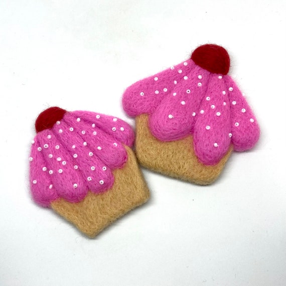 Muffin Muffin Pin Muffin for Christmas Felt Muffin Muffin - Etsy