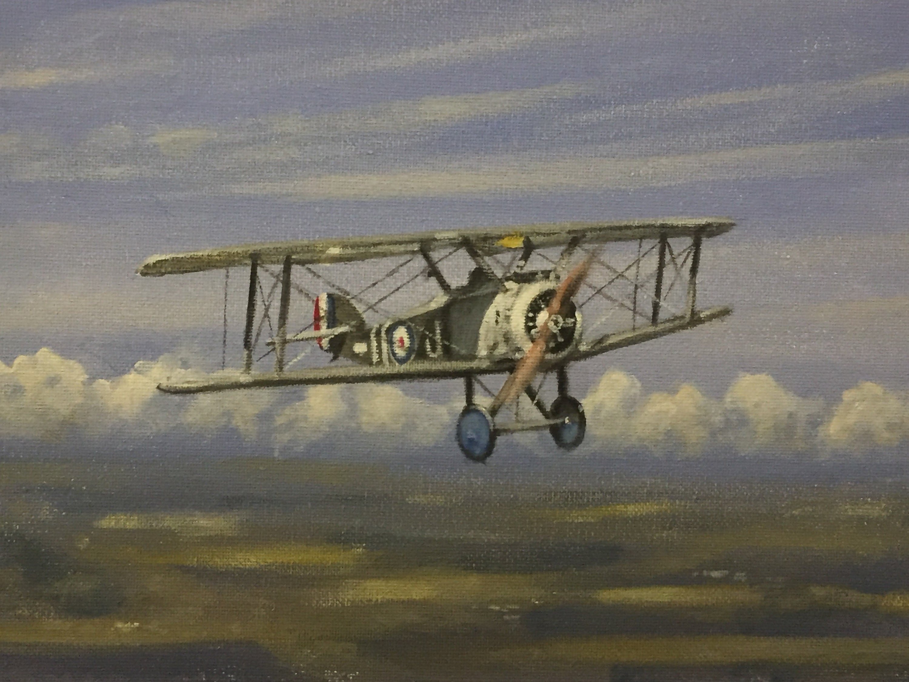 Sopwith Camel. Classic Warplanes. WW1. British Fighters. Aviation Art ...