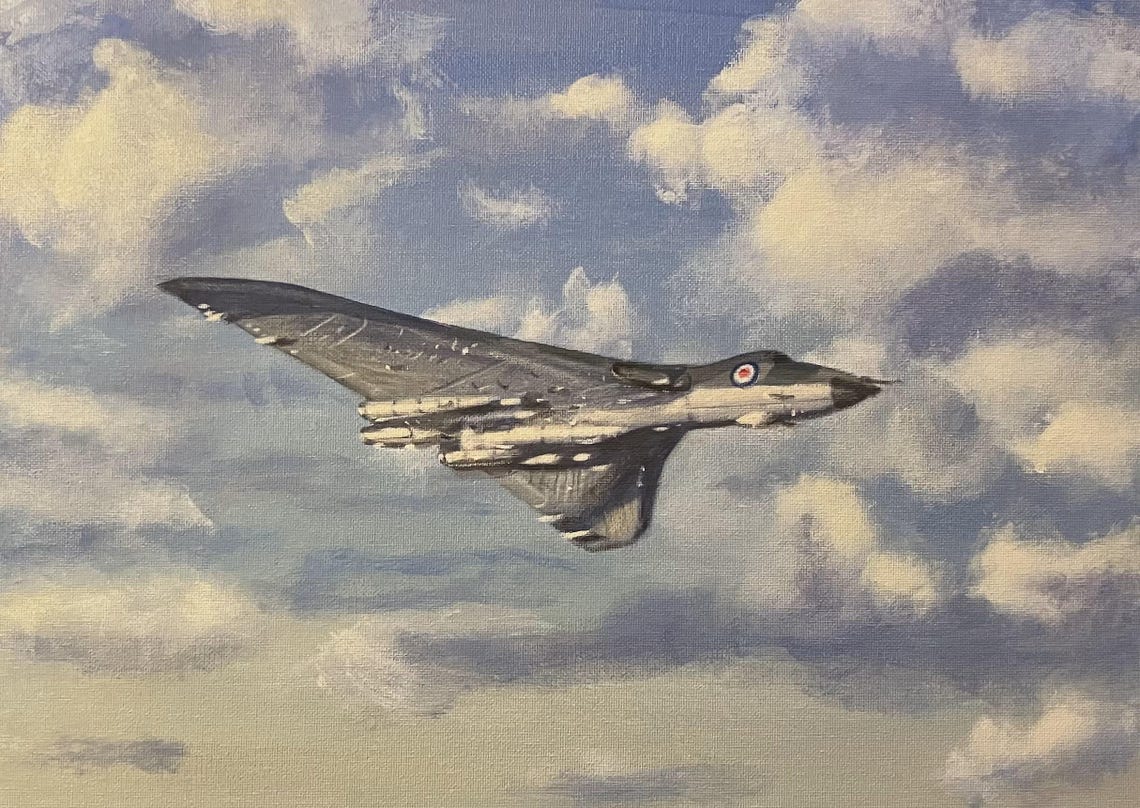 Avro Vulcan. Classic Jets. British Aircraft. Aviation Art. Original ...