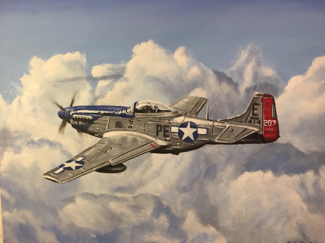 P 51 Mustang. - Etsy