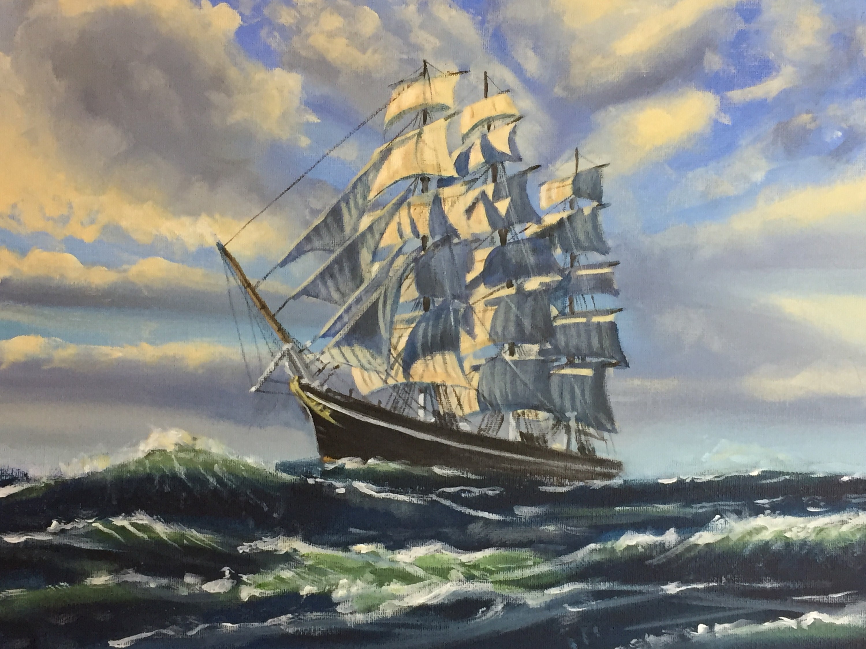 Cutty Sark. Classic Ships. Marine Art. Original Painting. - Etsy