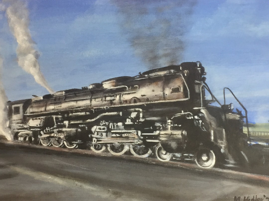 Challenger Class Locomotive. Union Pacific. Classic Steam Trains ...