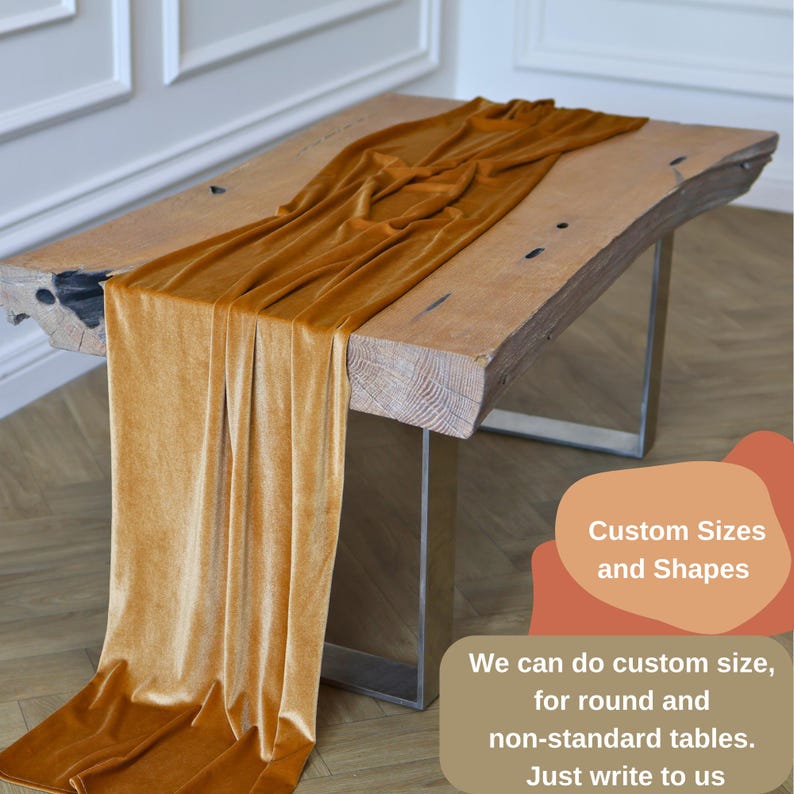 Gold Table Runner, Velvet Table Runner, Bulk Wedding Table Runners ...