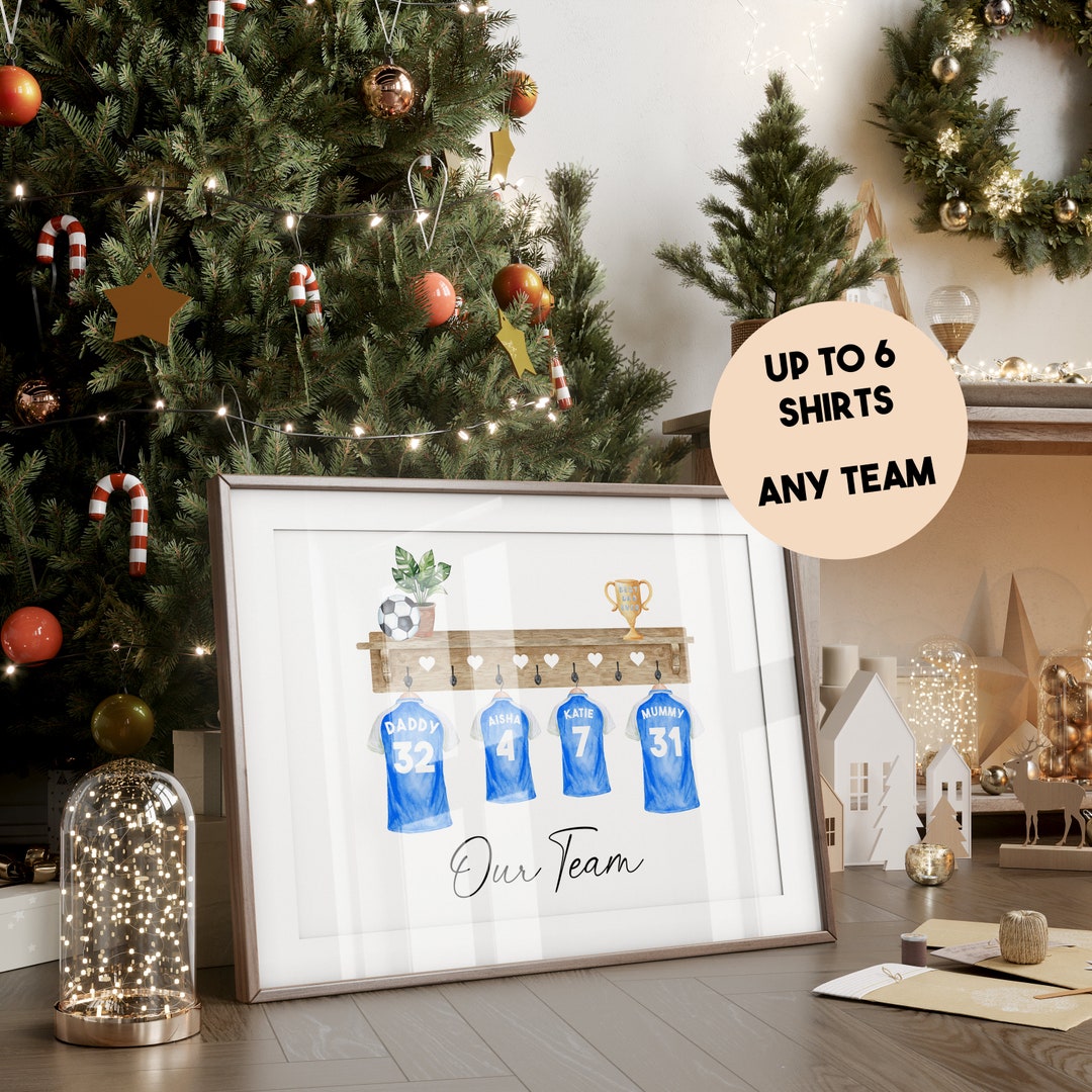 Christmas Fathers Dad Daddy's Dad Father Football Soccer Team Gift ...