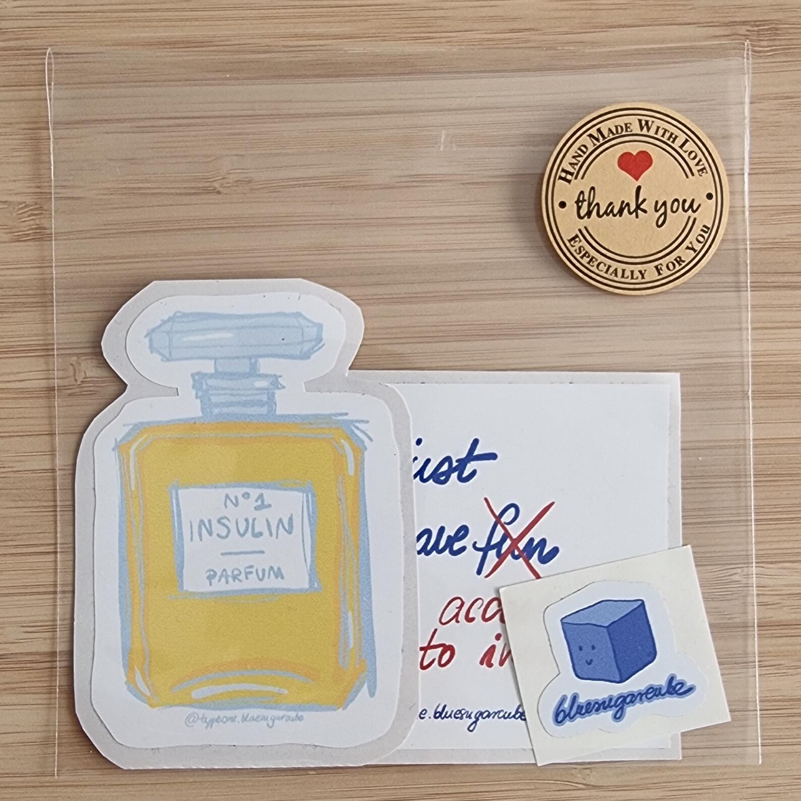 Sticker Set: Girls Just Wanna Have & Insulin Parfum / Medtronic 640G ...