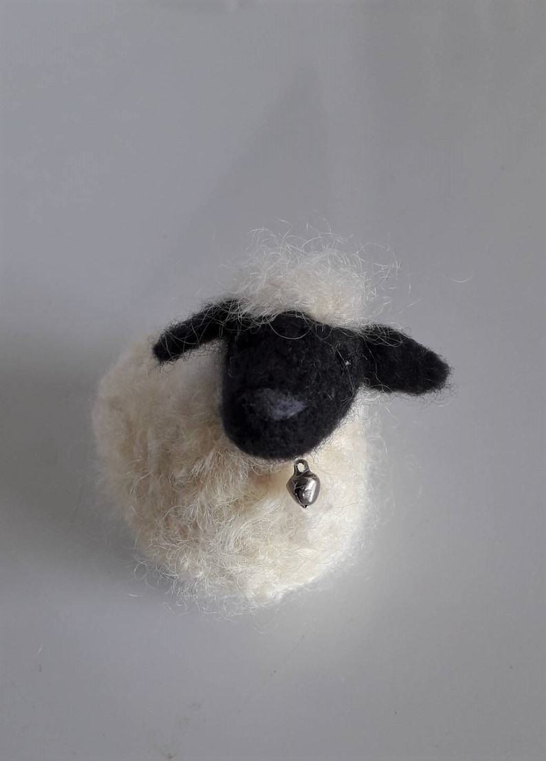 Needle Felted Sheep Cute Weighted Lambs Sheep Pin Cushion or - Etsy