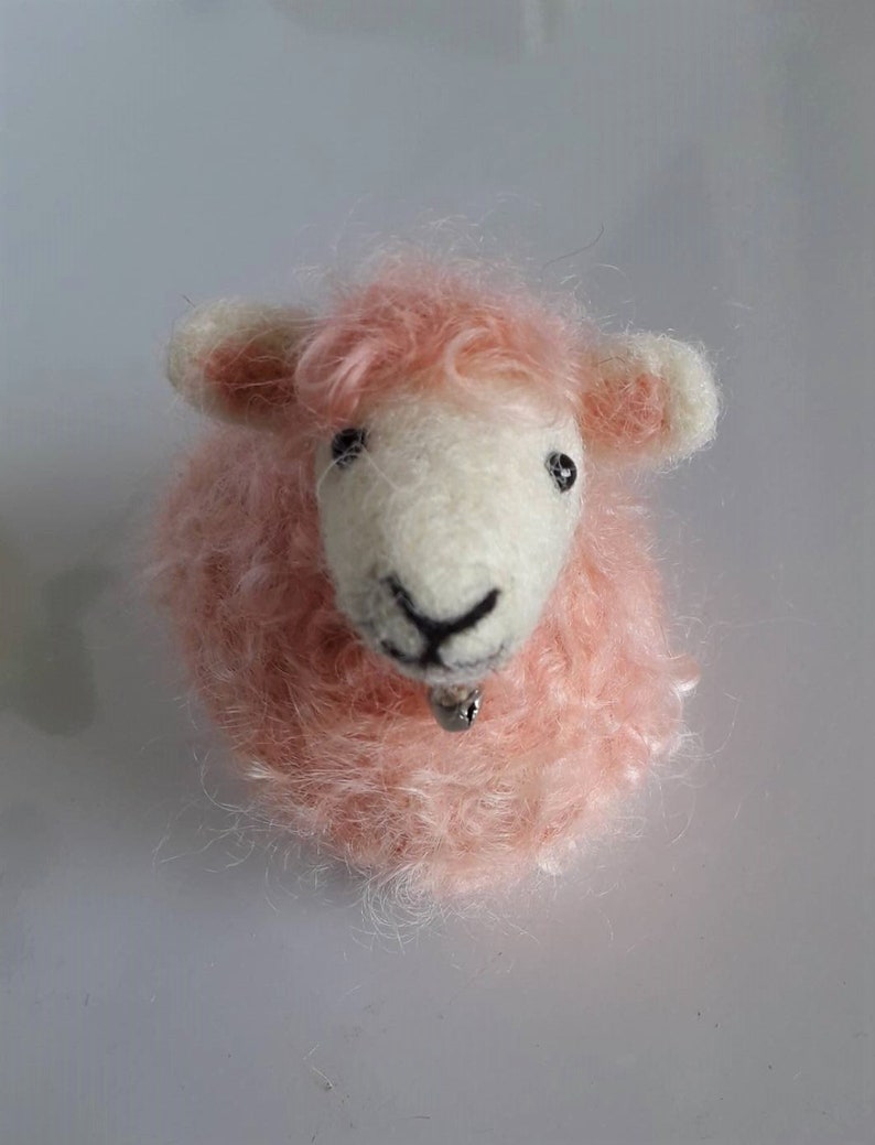 Needle Felted Sheep Cute Weighted Lambs Sheep Pin Cushion or - Etsy