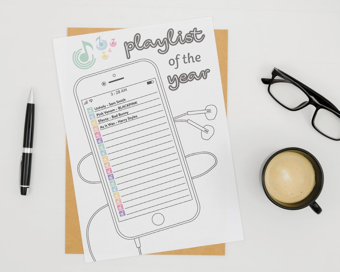 Printable Playlist Tracker: Wedding Song Log (PDF) - Etsy