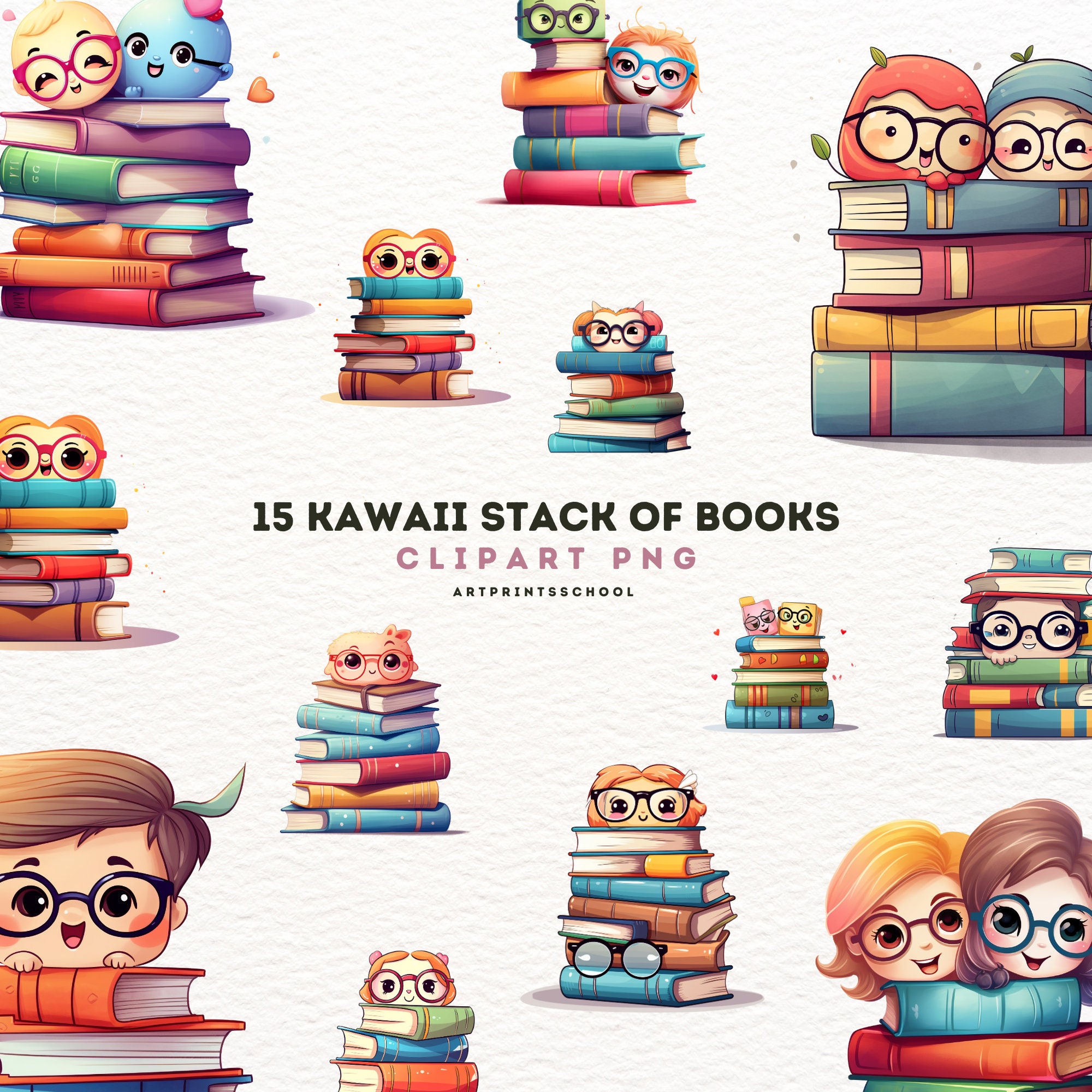 Stack Of Books Clip Art Png