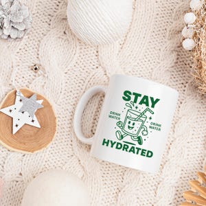 Stay Hydrated PNG: Funny Water Reminder, Wellness Quote Art (digital ...