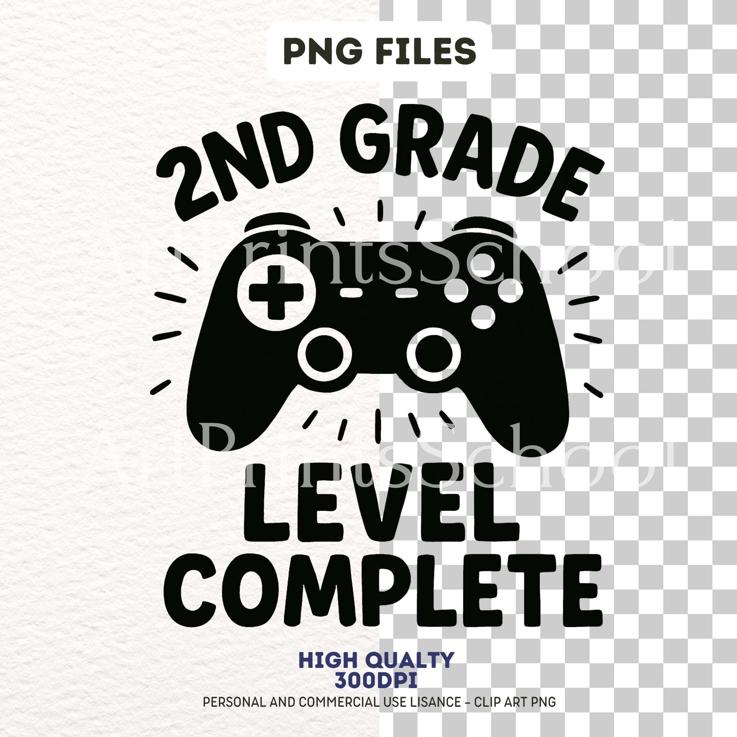 2nd Grade Gamer Graduation PNG: Video Game Controller Shirt Design ...