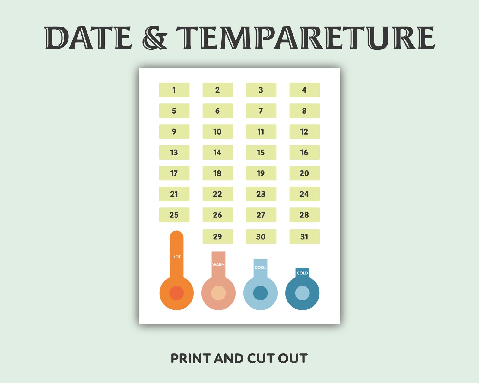 Daily Morning Board Circle Time Calendar Kids Morning - Etsy