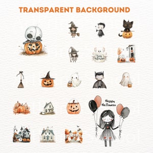 Cute Halloween Graphics, Pumpkin Clipart, Halloween Clip Art, Witch ...