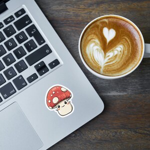 Cute Kawaii Mushroom Png, Mushroom Stickers, Mushroom Graphics ...