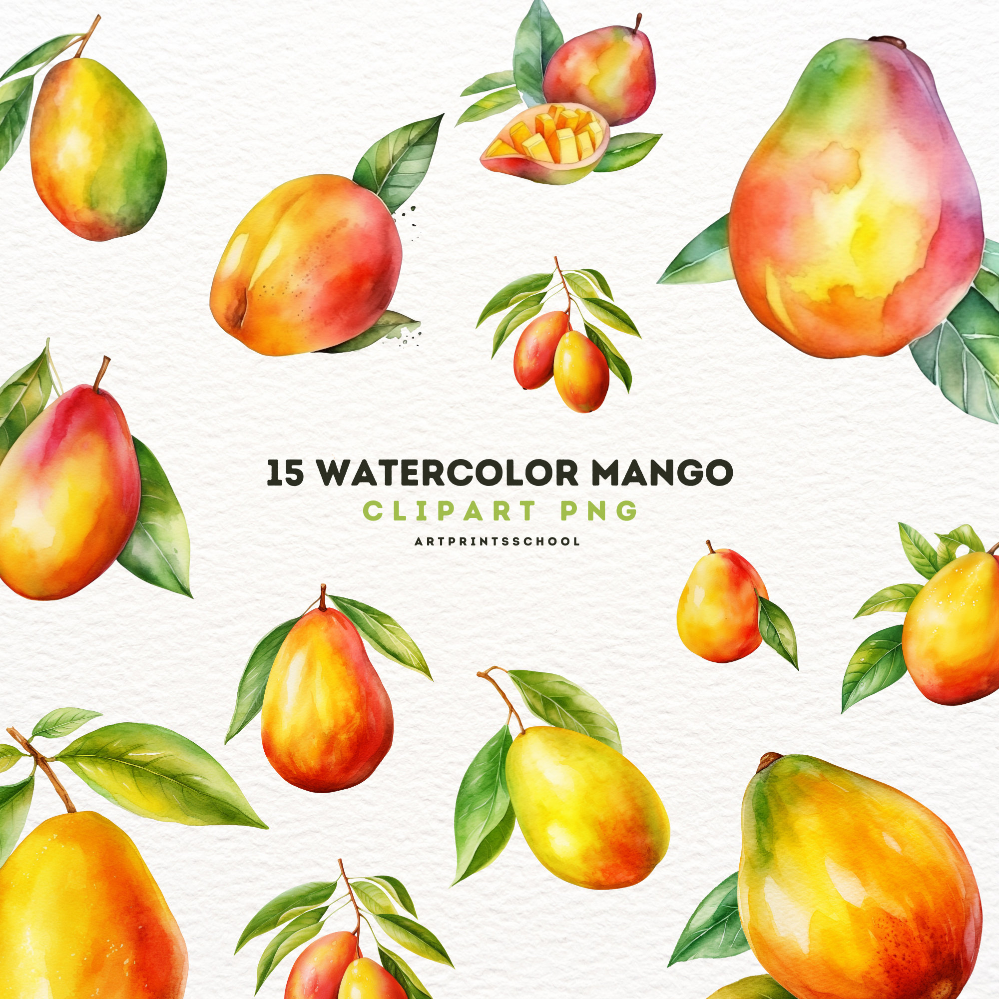 Mango Fruit Clipart